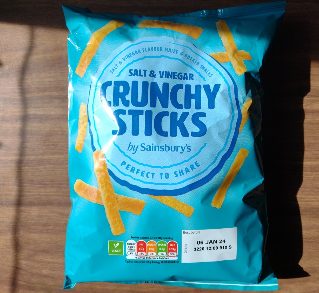 Solve Crunchy stick I had and well tasty too (UK) jigsaw puzzle online ...