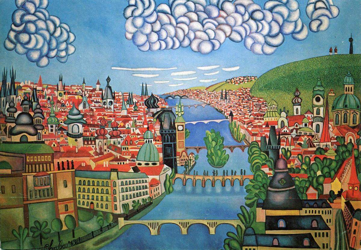 Solve Karel Chaba Jigsaw Puzzle Online With 140 Pieces