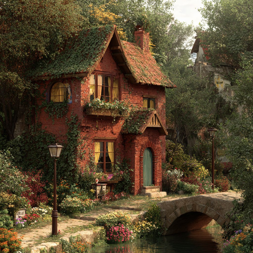 Jigsaw Puzzle | 36 pieces | cottage (All puzzles can be solved with ...