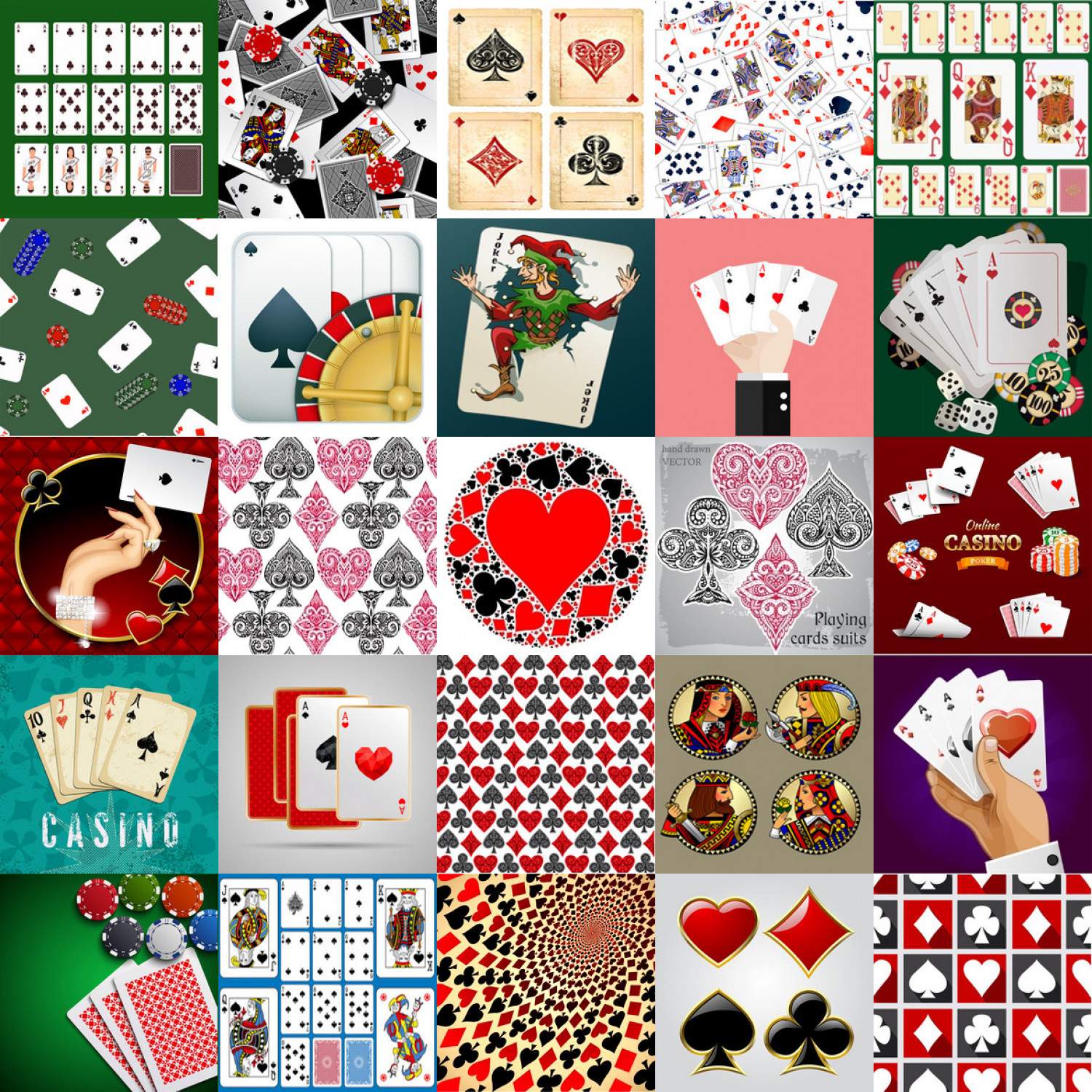 Solve Playing Cards jigsaw puzzle online with 324 pieces