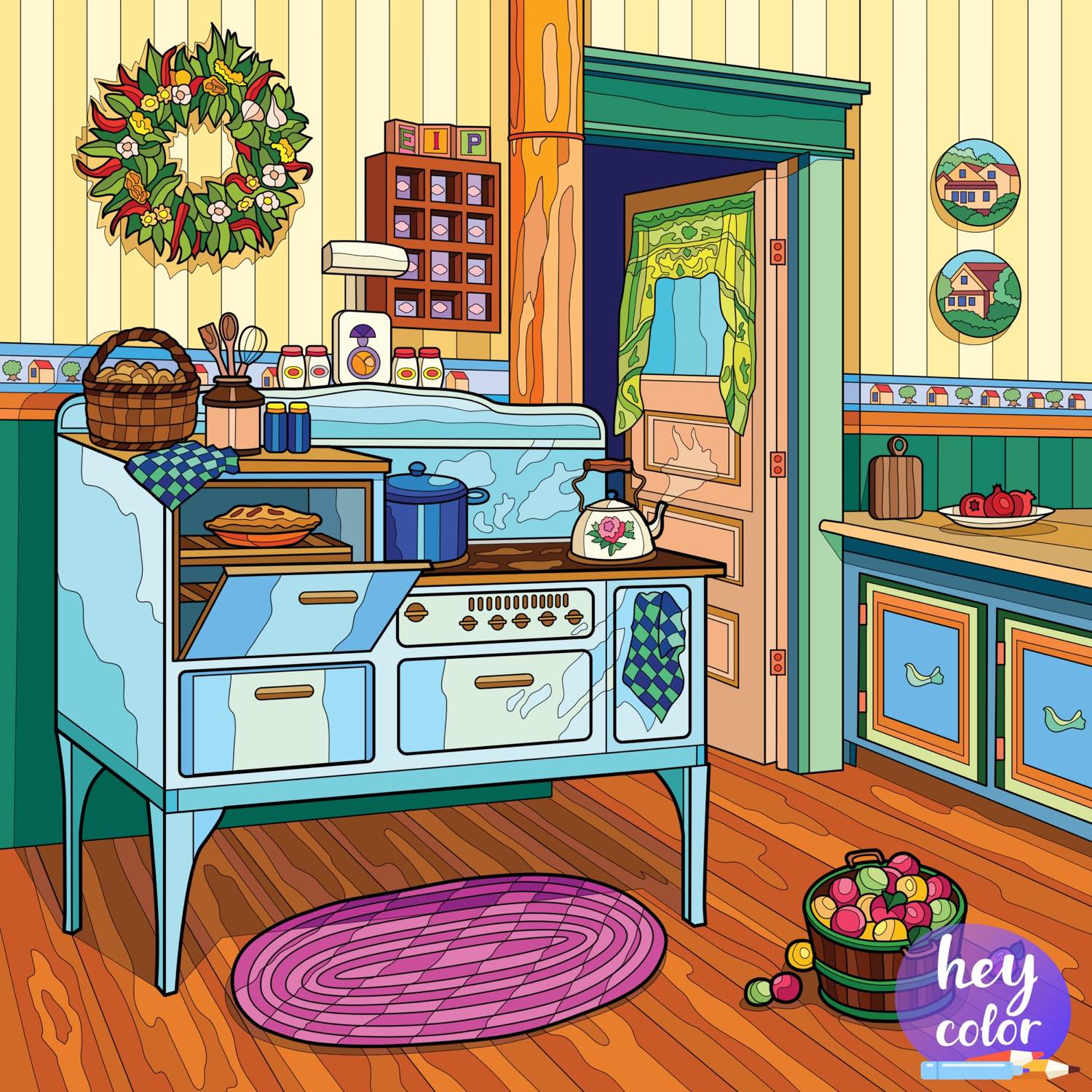 Solve Aroma of Baked Pie jigsaw puzzle online with 256 pieces