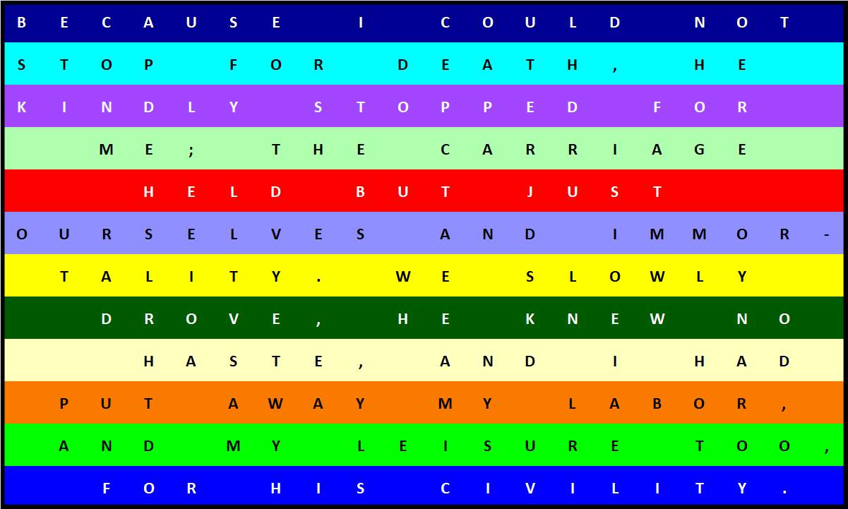 Solve Word 172 Poems by Emily Dickinson 240 jigsaw puzzle online with ...