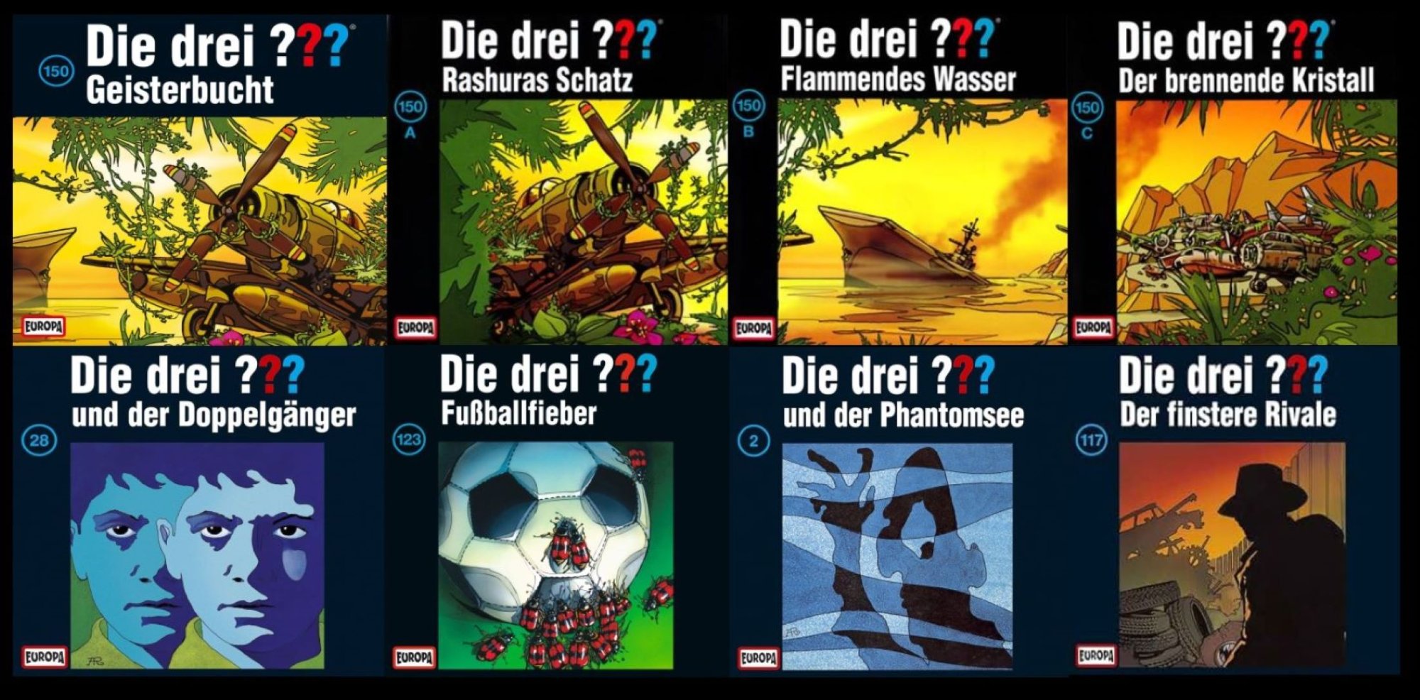 Jigsaw Puzzle | 253 pieces | Die Drei Fragezeichen #3 | Jigidi