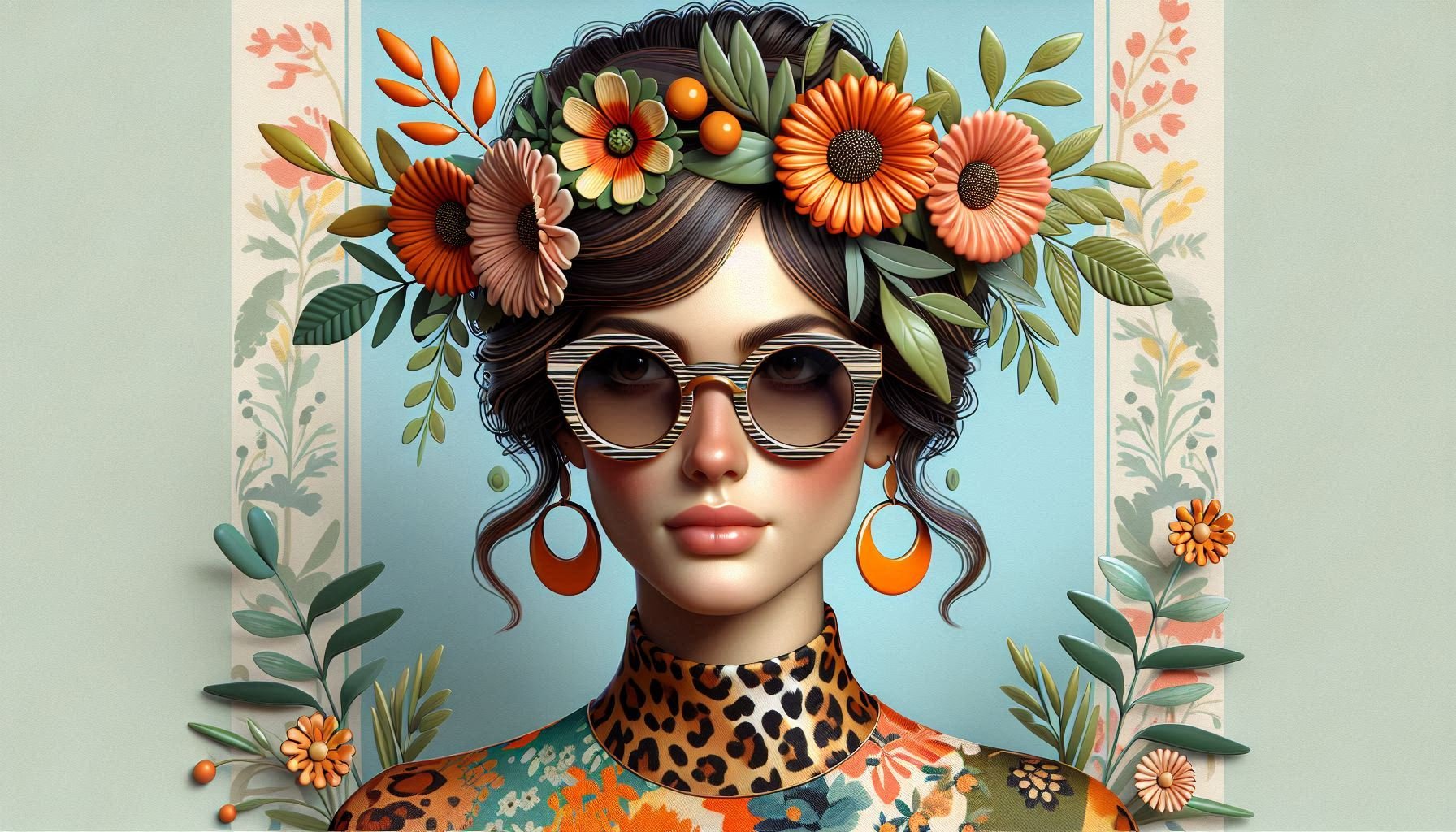 Solve Sunglasses #3 jigsaw puzzle online with 144 pieces