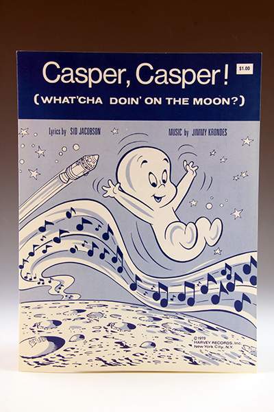 Solve Casper sheet music jigsaw puzzle online with 54 pieces