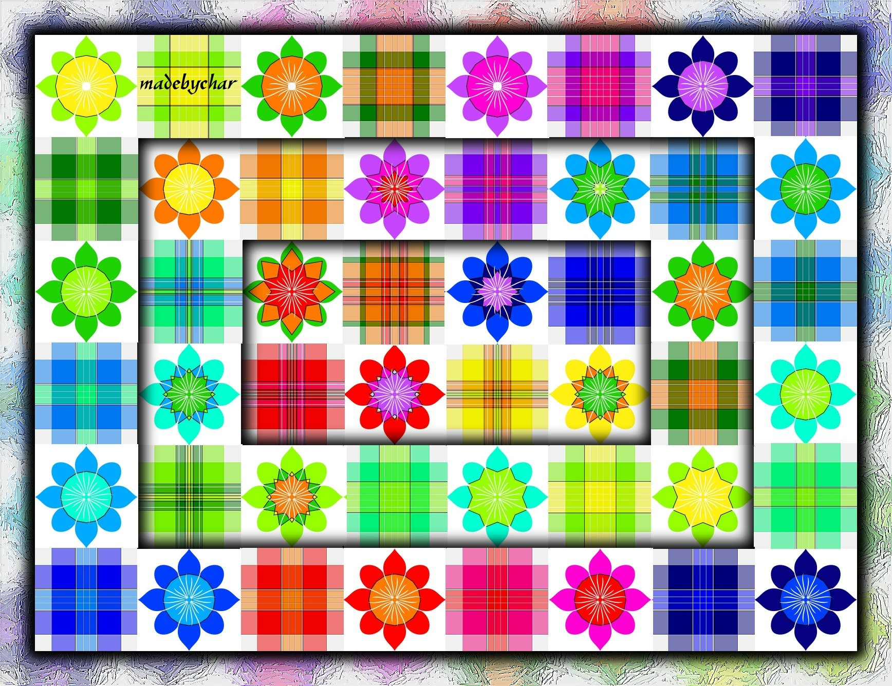 Solve Sort of Plaid... jigsaw puzzle online with 192 pieces