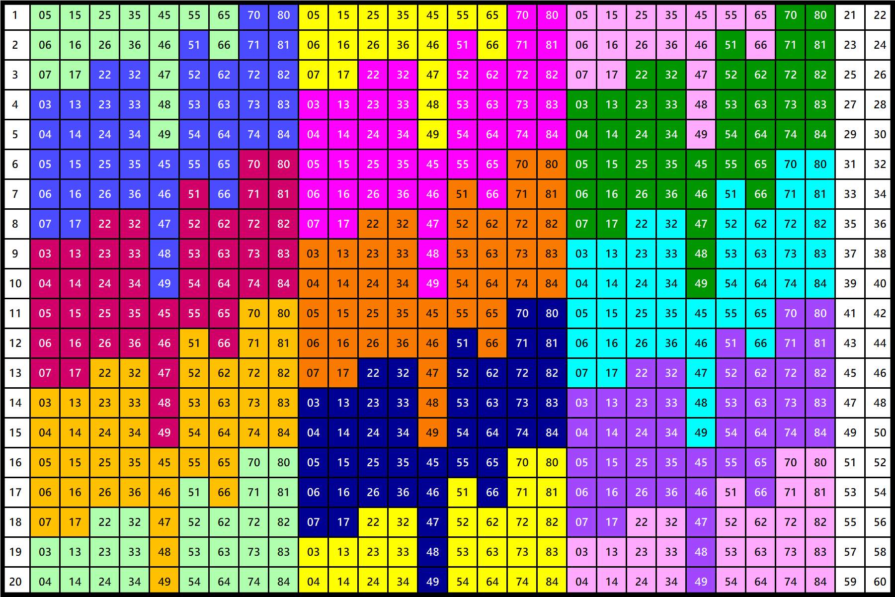 Solve Number 1078 tessellation 600 jigsaw puzzle online with 600 pieces