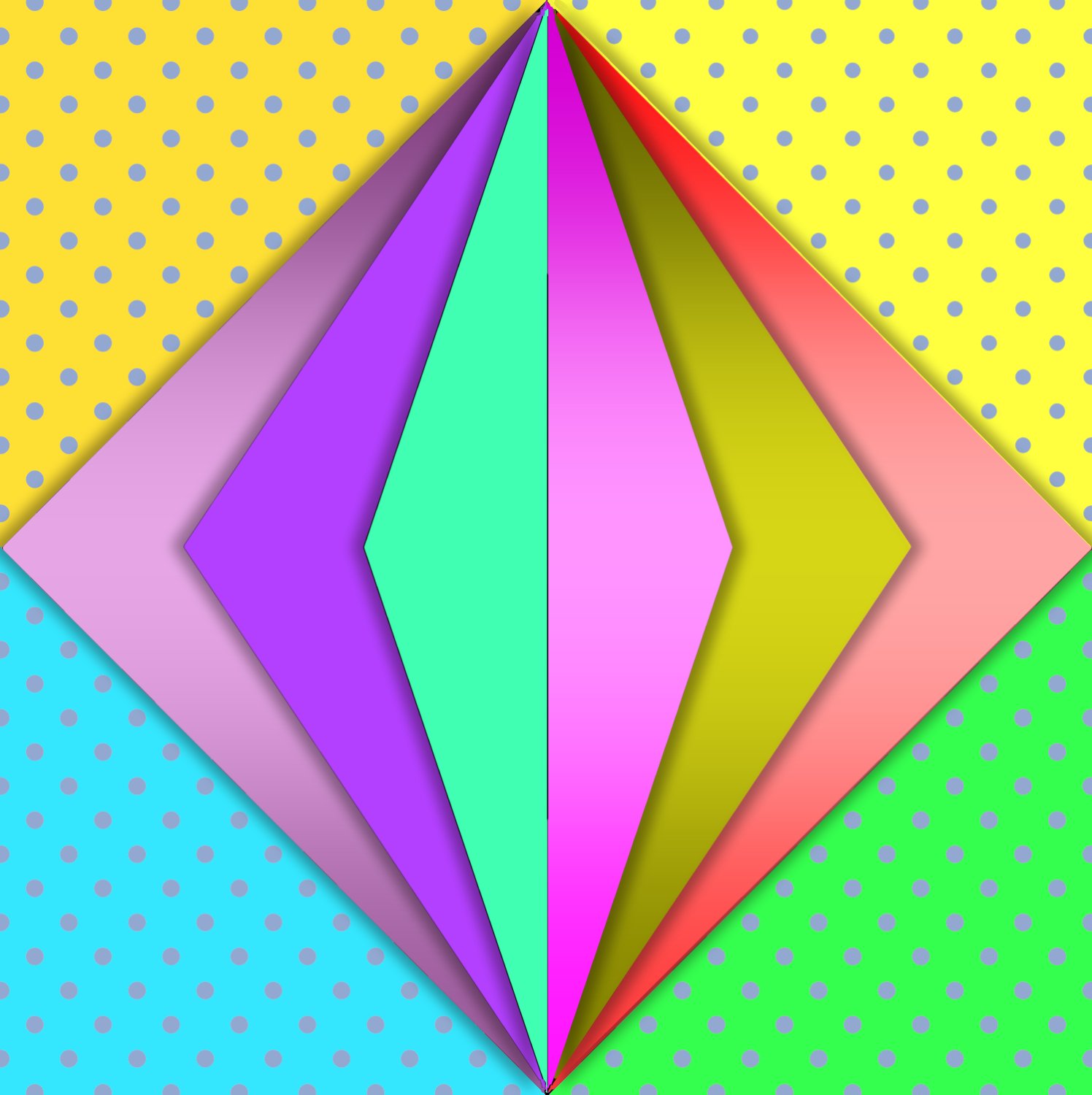 Solve DIAMOND SPREAD jigsaw puzzle online with 100 pieces