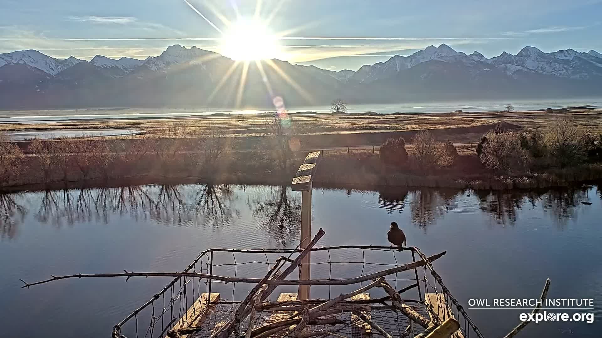 Solve 03-26-2025 Sunrise over the Flathead Valley jigsaw puzzle online with 153 pieces