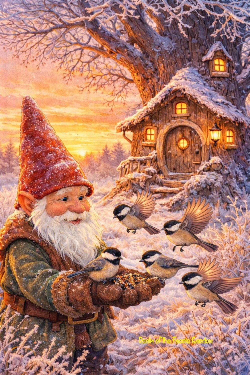 Solve chickadee love (resize 12 to 450) jigsaw puzzle online with 54 pieces