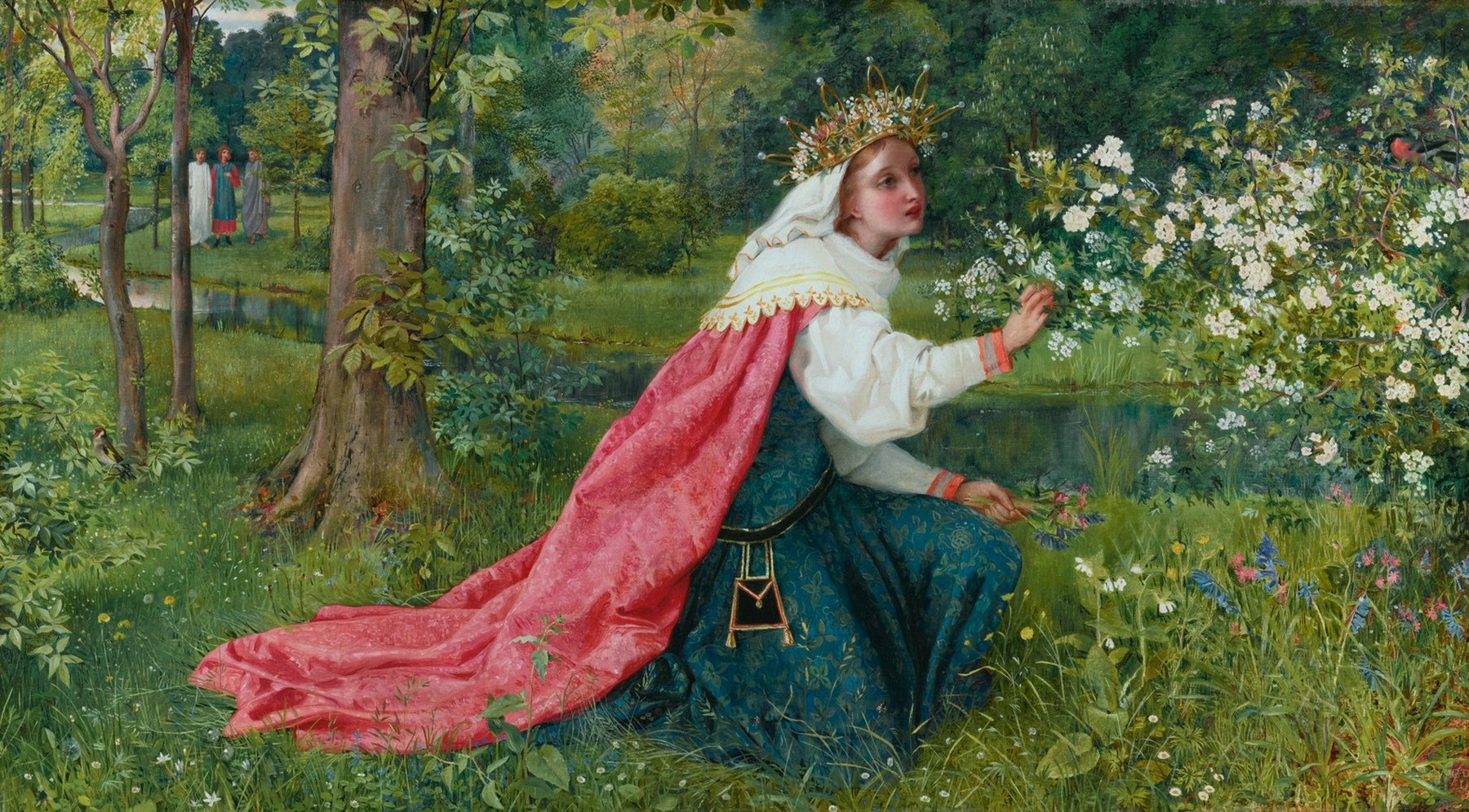 Solve George Dunlop Leslie: Matilda (1860) jigsaw puzzle online with 84 ...