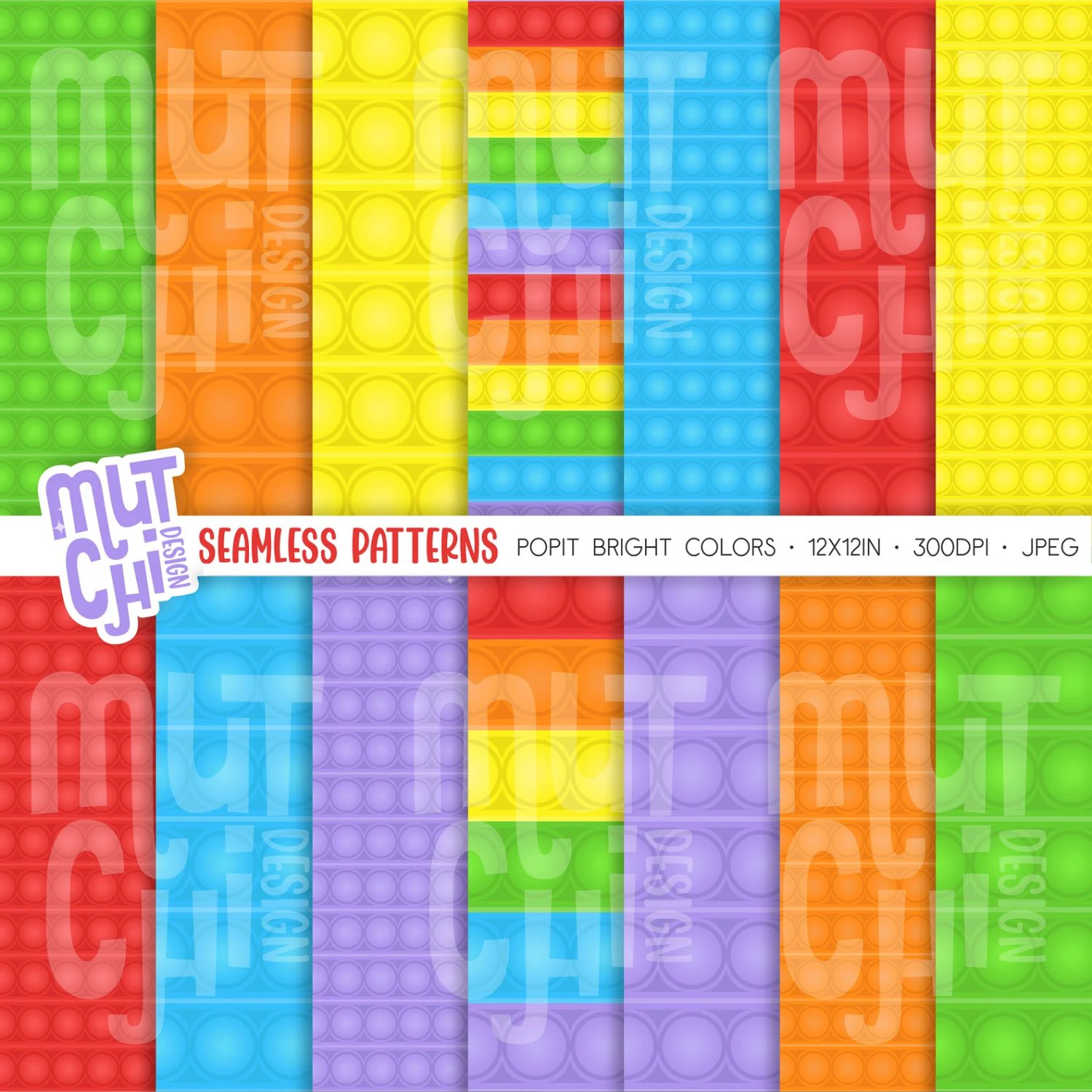 Solve Popit Bright Colors jigsaw puzzle online with 81 pieces