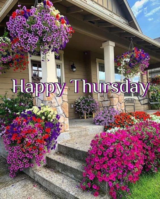 Solve Good Morning - Happy Thursday! jigsaw puzzle online with 63 pieces