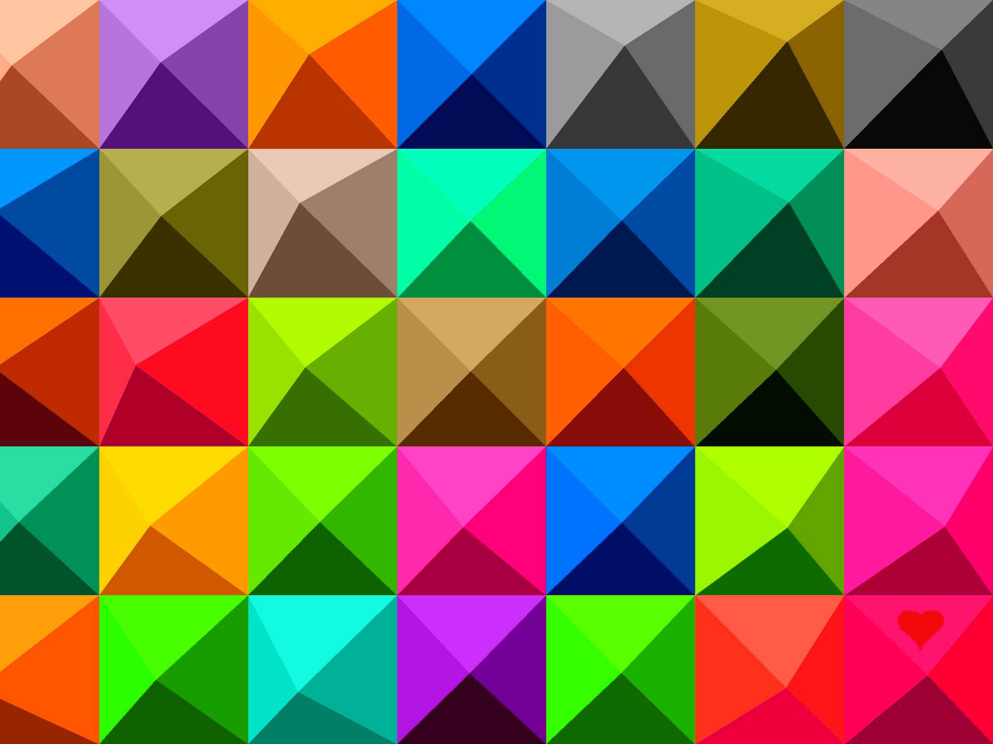 Solve Shaded Pyramids - Supersized jigsaw puzzle online with 432 pieces