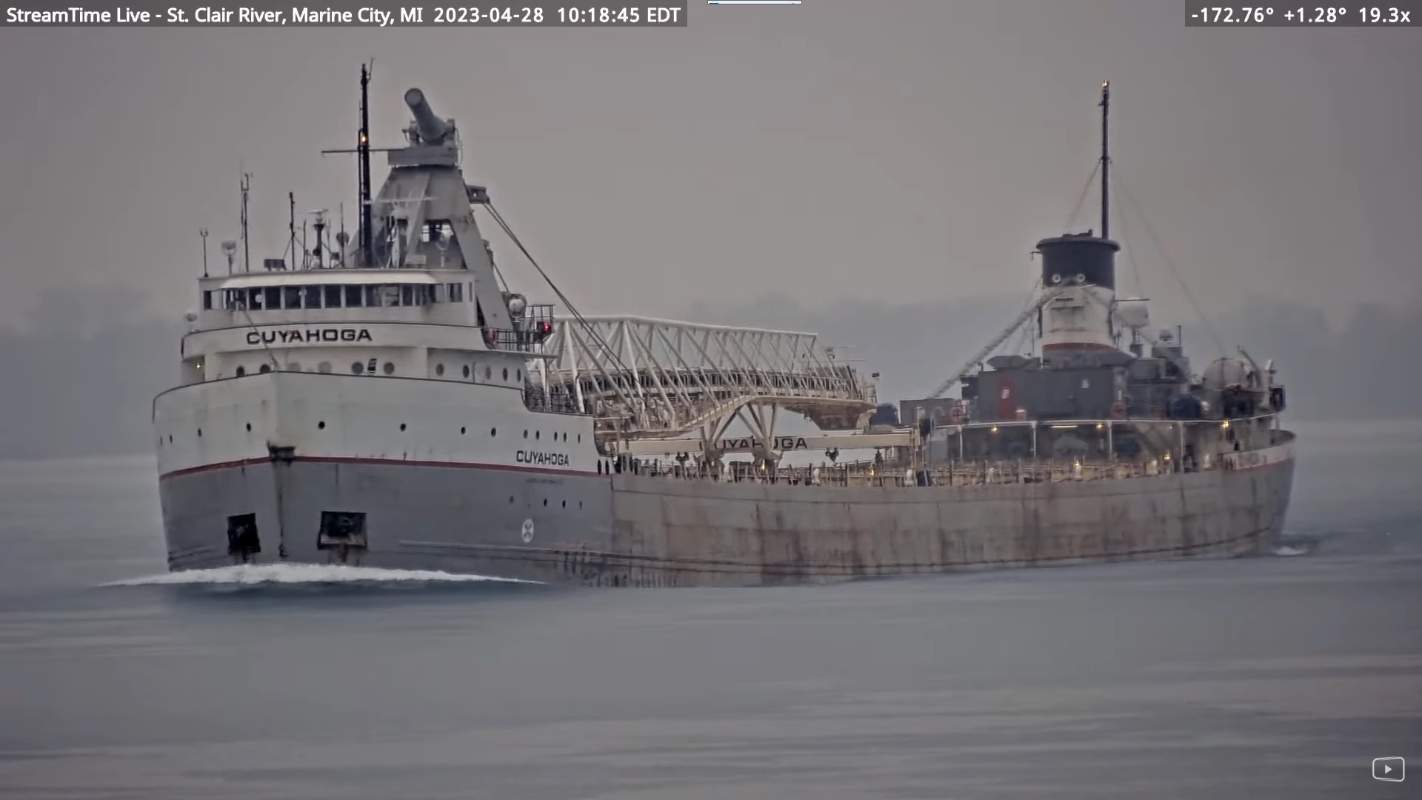 Solve Cuyahoga (CA) - Great Lakes Freighter - Marine City, MI (2023-04 ...