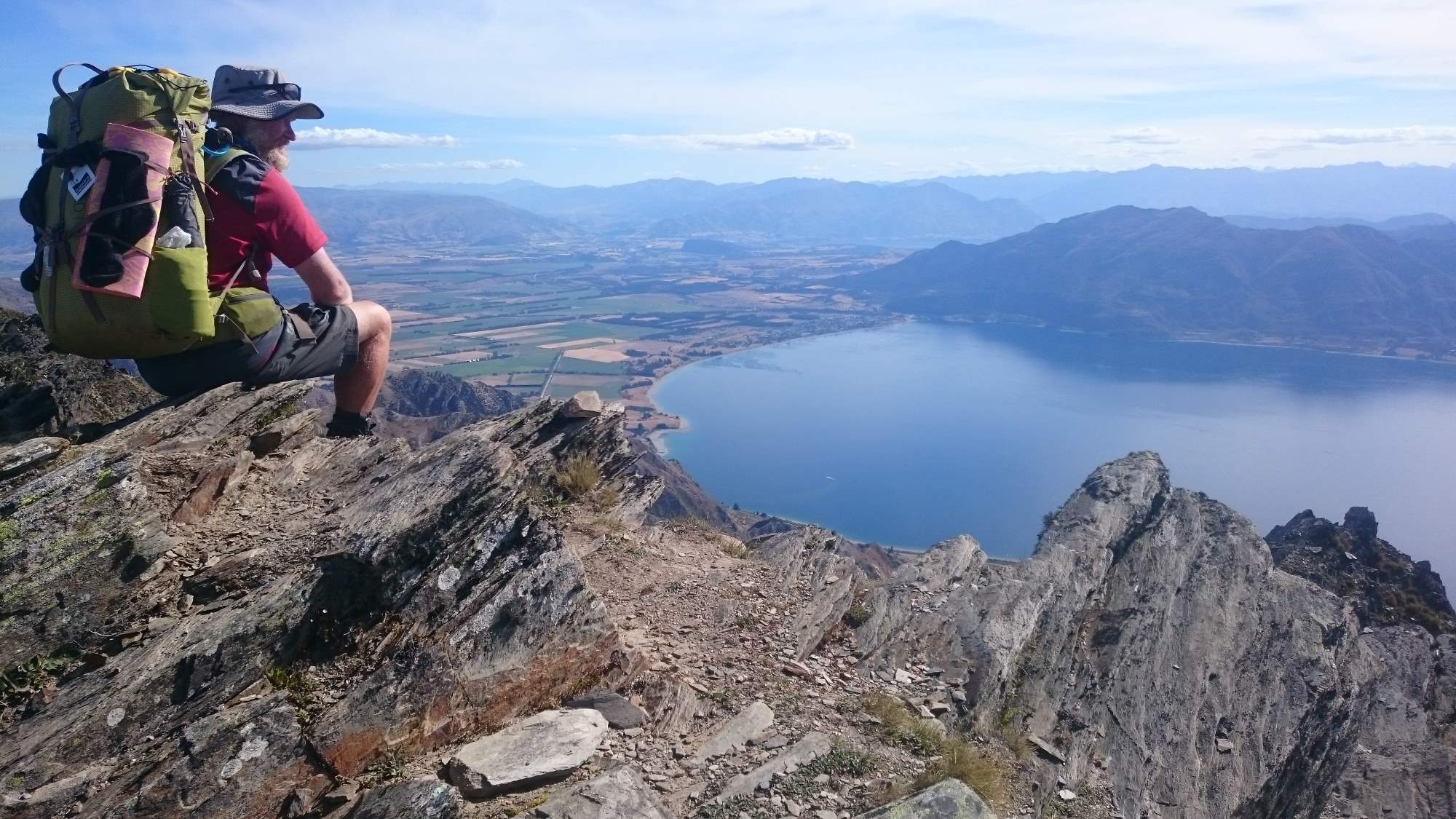 Solve Lake Hawea from Breast Hill, DOC Hawea Conservation Park. New ...
