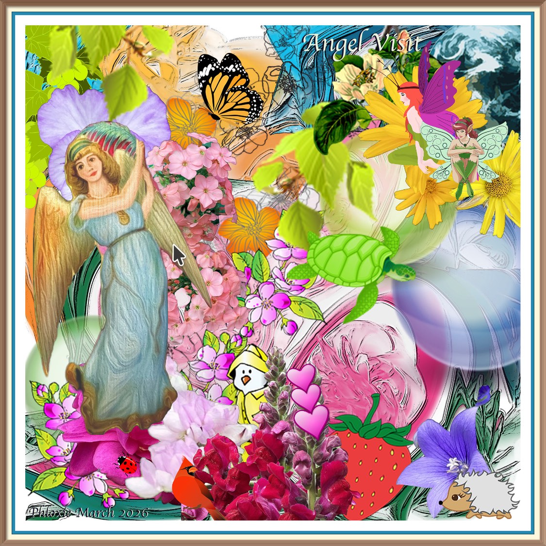 Solve Angel Visit_03262026_jigidi jigsaw puzzle online with 9 pieces