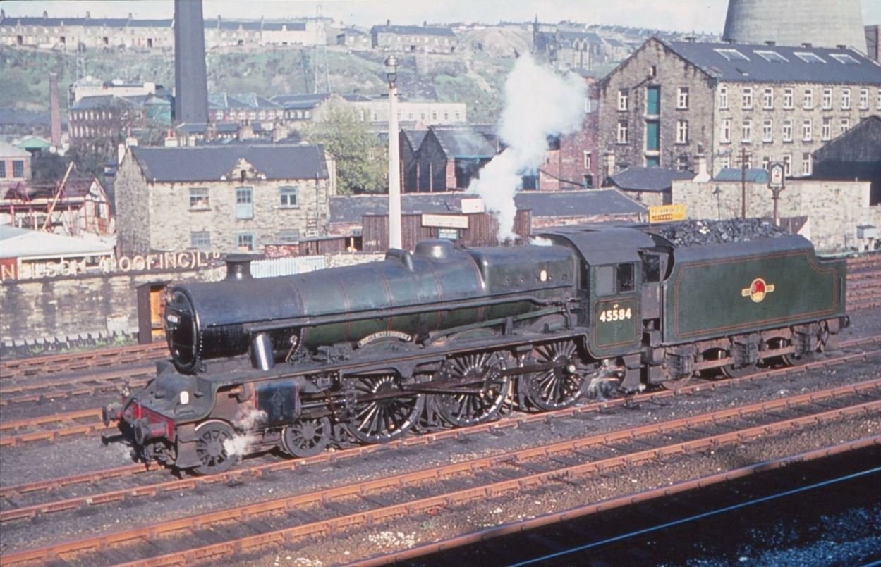 Solve LMS Jubilee Class 4-6-0 45584 North West Frontier. jigsaw puzzle ...