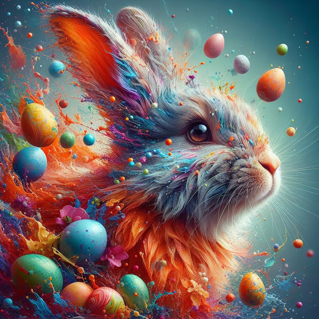 Solve Bunny jigsaw puzzle online with 81 pieces