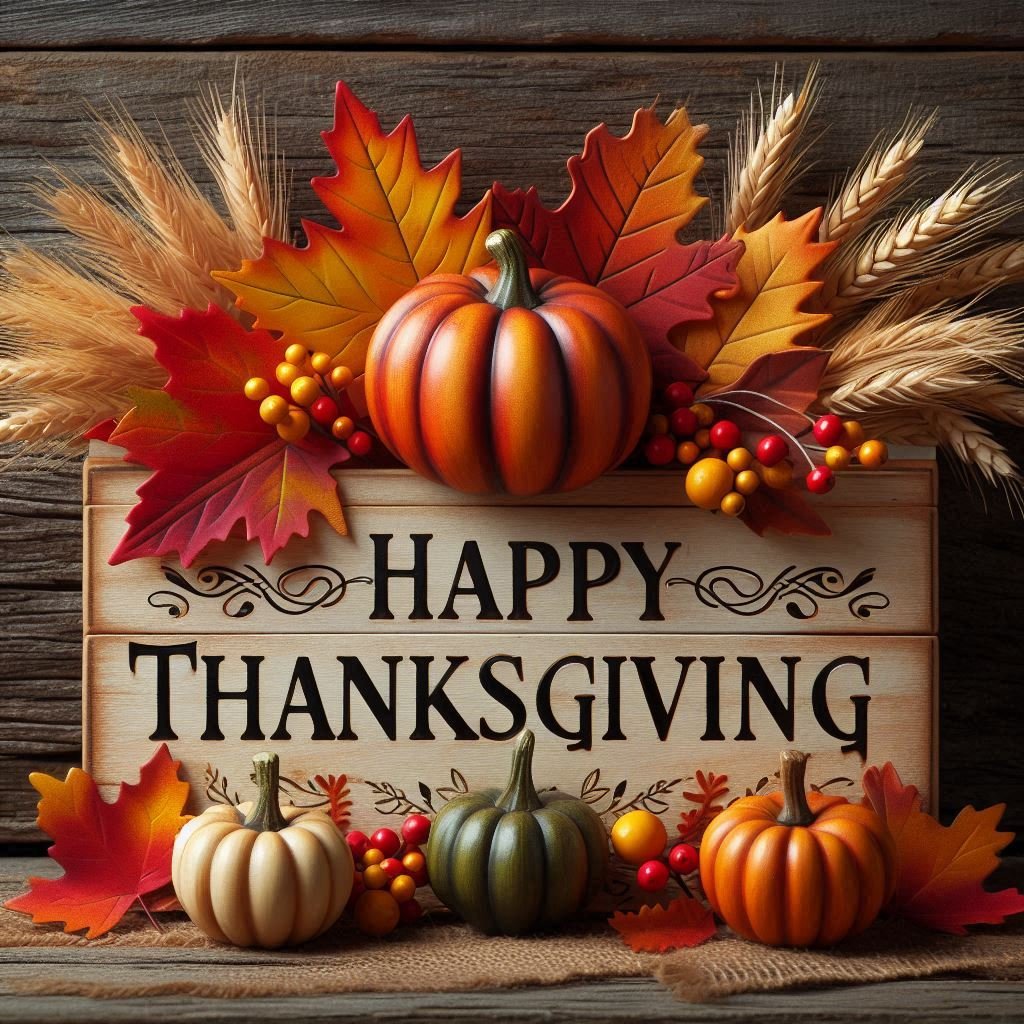 Solve Happy Thanksgiving jigsaw puzzle online with 100 pieces