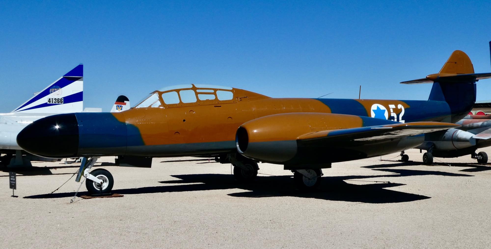 Solve Gloster Meteor T7 Trainer with Night Fighter Nose Section. Pima ...