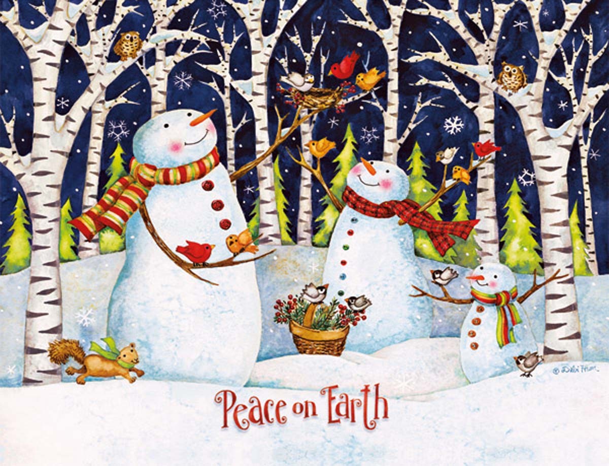 Solve Peace on Earth jigsaw puzzle online with 252 pieces