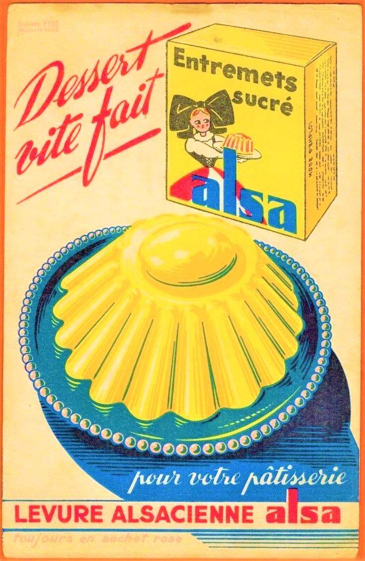 Solve Themes Vintage ads - Alsa Desserts jigsaw puzzle online with 160 ...