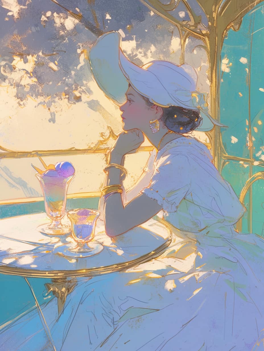 Solve Sally’s Sunny Sunday Sundae in the Shade. jigsaw puzzle online ...
