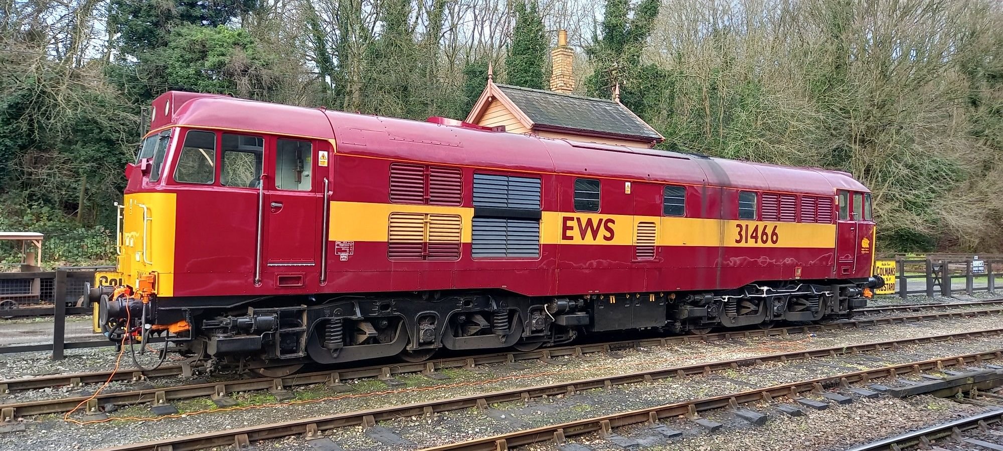 Jigsaw Puzzle | EWS Class 31 31466 at Highley. | 253 pieces | Jigidi
