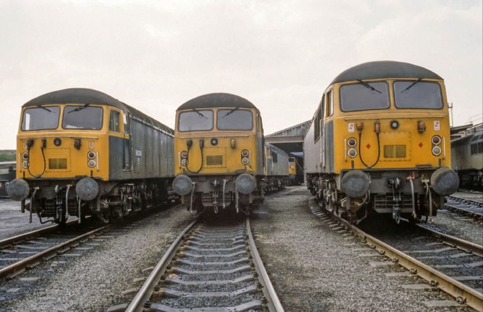 Solve BR Class 56's at Knottingley MPD 56034, 56025, 56022. jigsaw ...