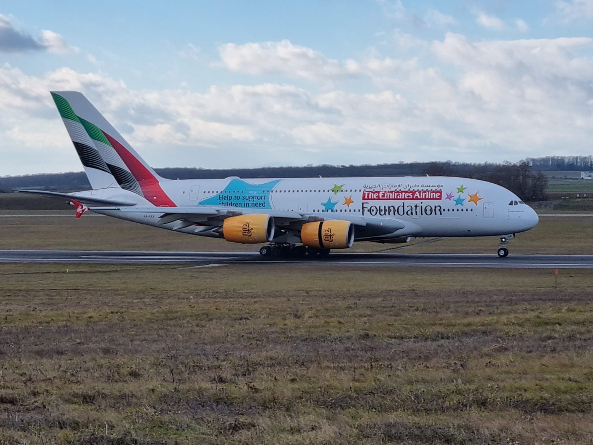 Solve Airbus A380-800 The Emirates Airlines Foundation Livery Emirates ...