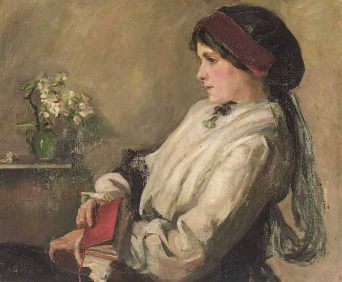 Solve Harriet Weldon (Irish, active 1903 - 1910) - Portrait of a Lady ...