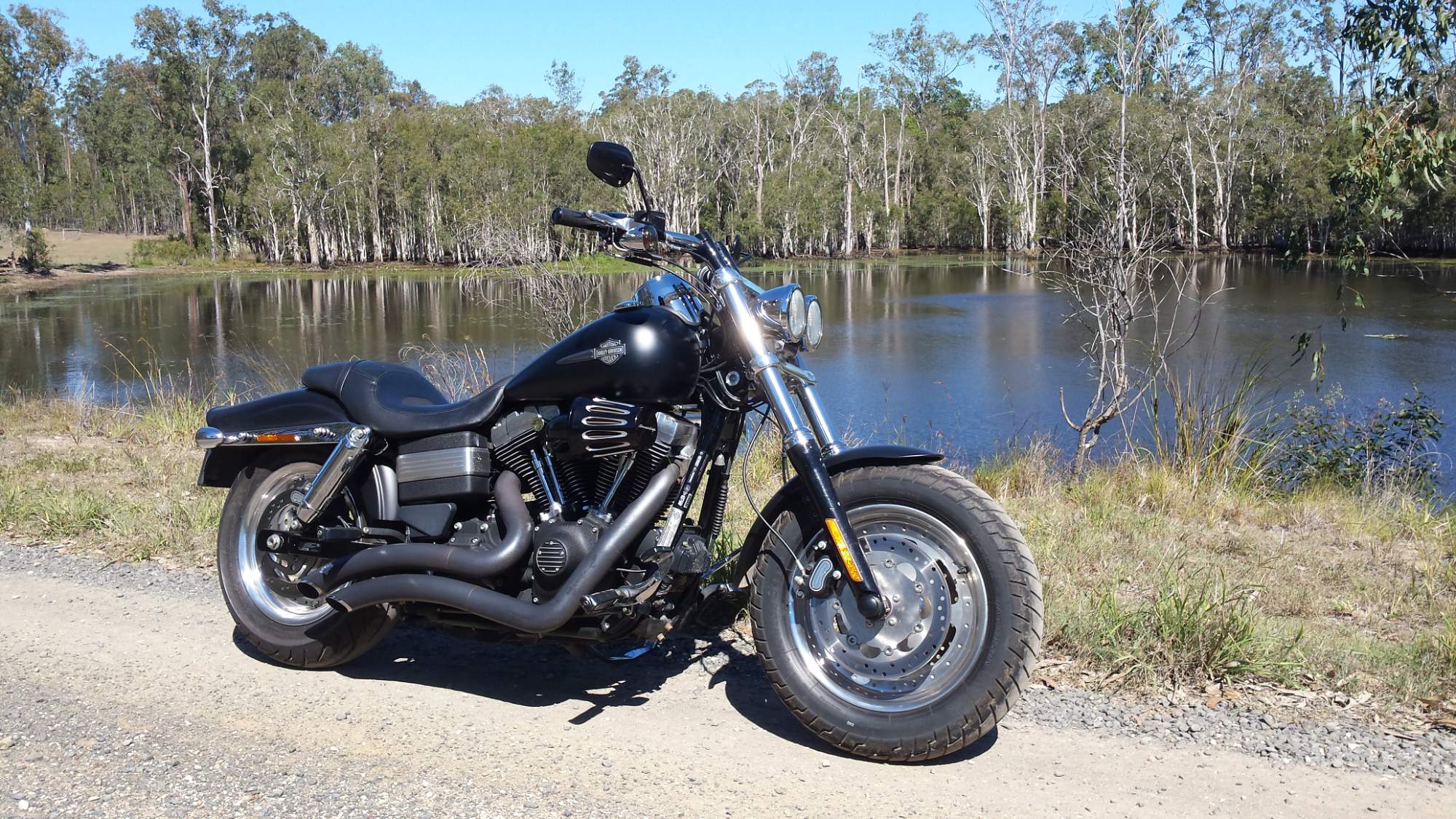 Solve My 2013 Harley-Davidson "Fat Bob" (Great fun!!) jigsaw puzzle ...