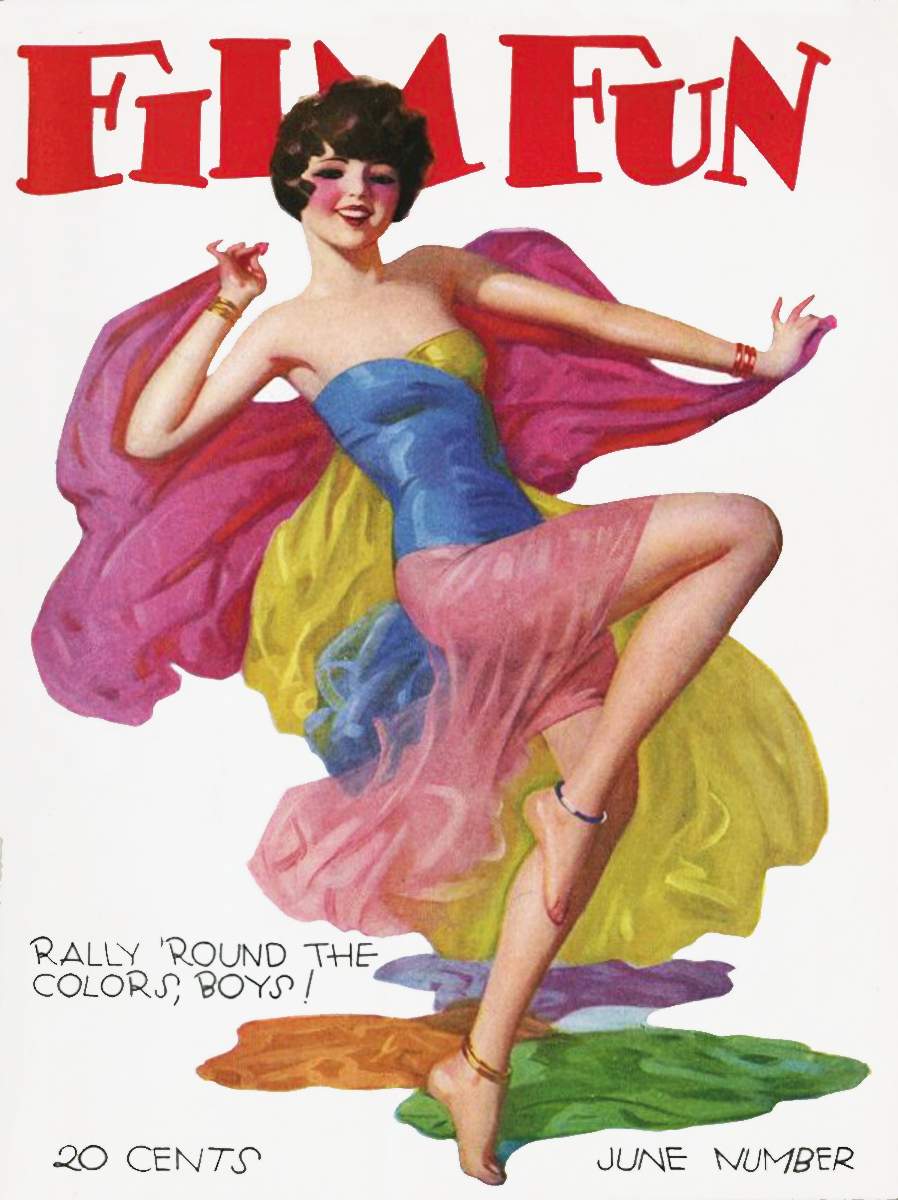 Solve Film Fun, June 1929, cover by Enoch Bolles (American, 1883 – 1976 ...