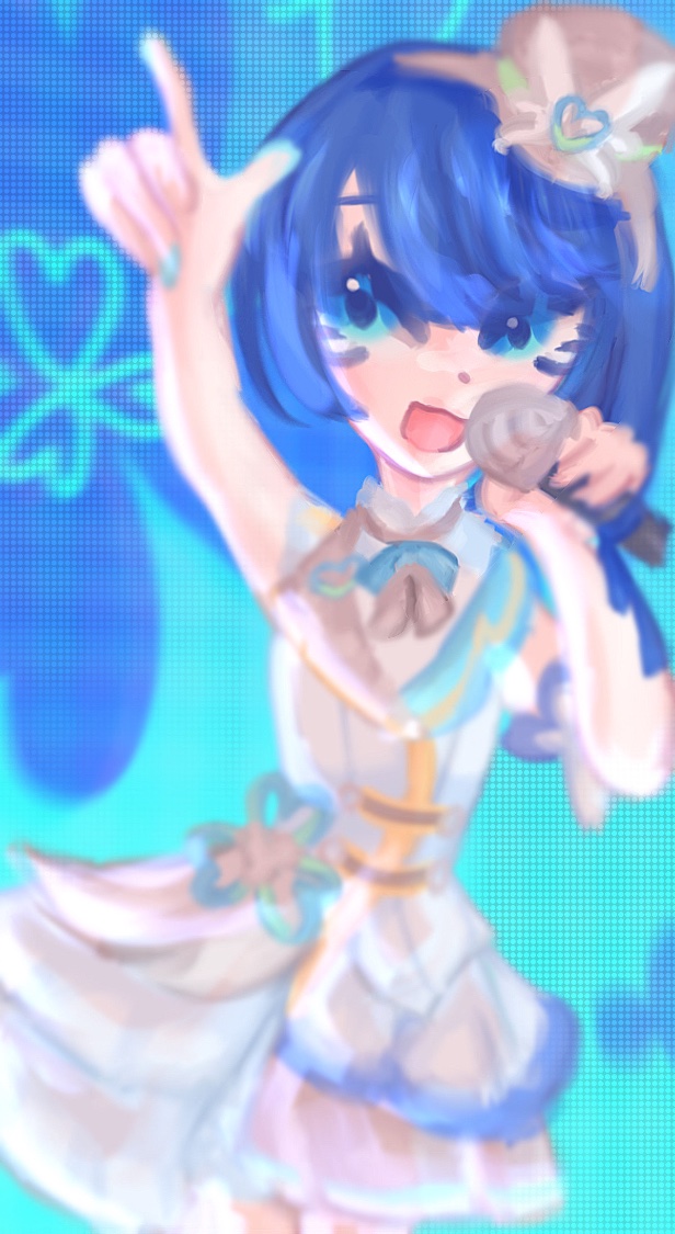 Solve Shiny Idol Haruka! jigsaw puzzle online with 15 pieces