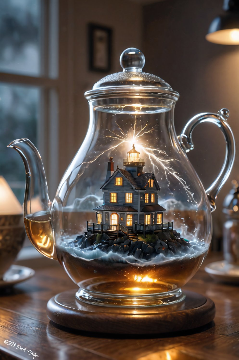 Solve Tempest in a Teapot jigsaw puzzle online with 352 pieces