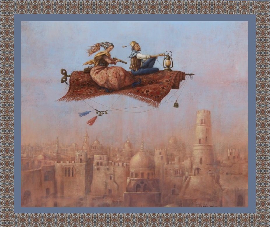 Solve Magic Carpet Ride jigsaw puzzle online with 42 pieces