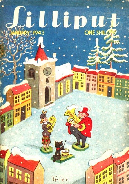 Solve Themes Vintage illustrations/pictures - Lilliput Magazine Cover ...