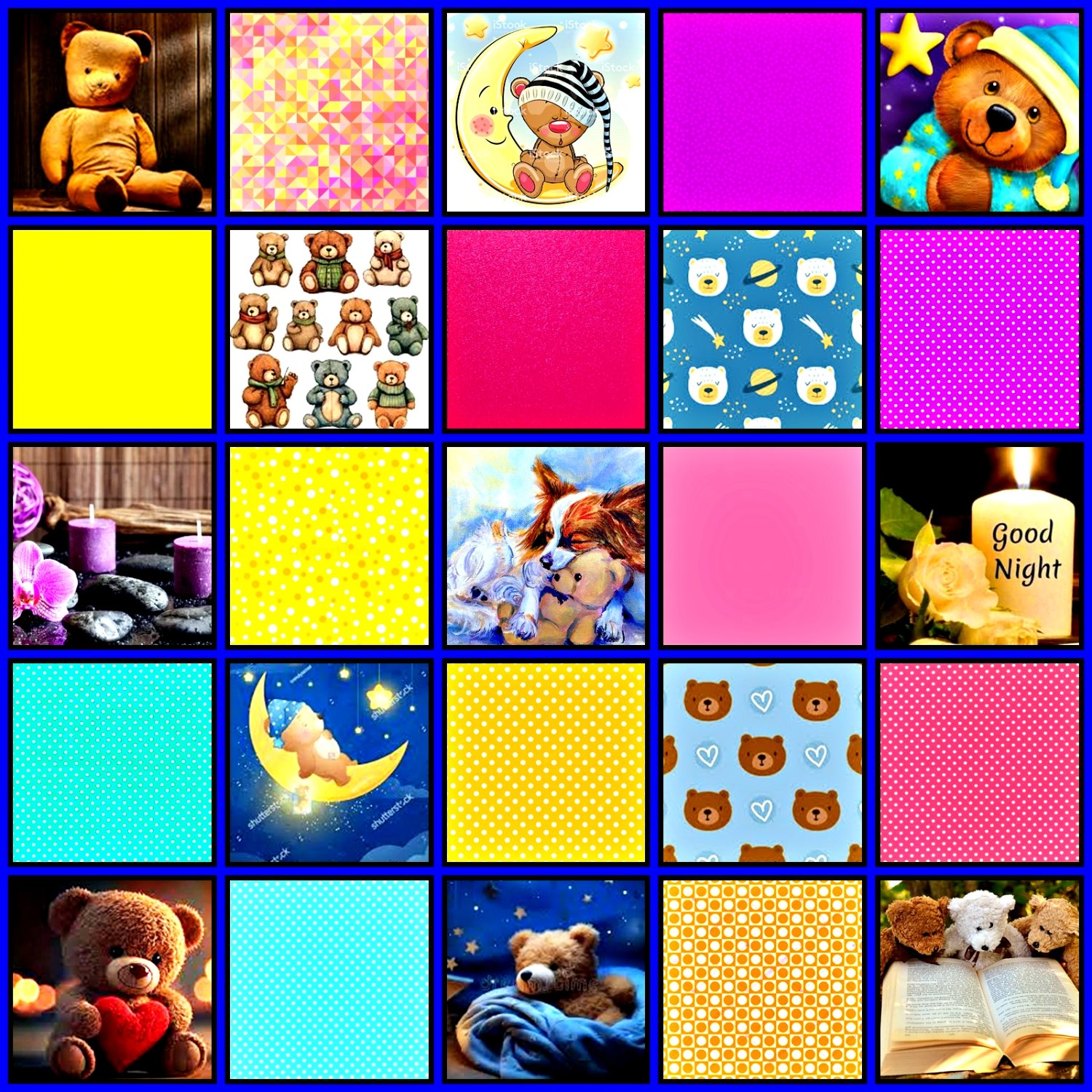 Solve Goodnight Sleepy Bear jigsaw puzzle online with 169 pieces