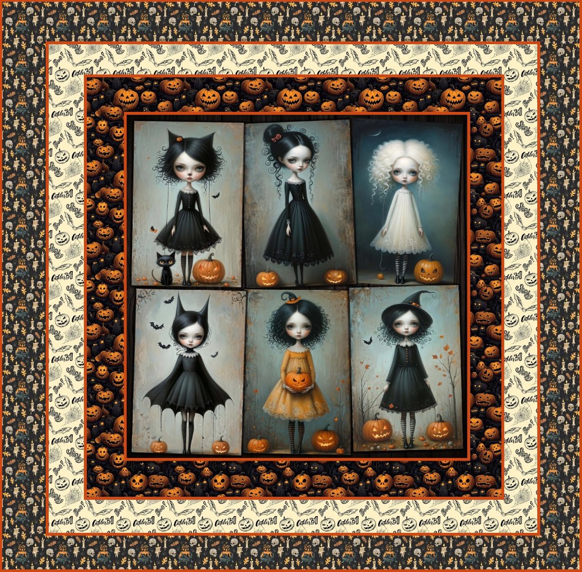 Solve Spooky Costumes of Halloween (for the kids) jigsaw puzzle online ...