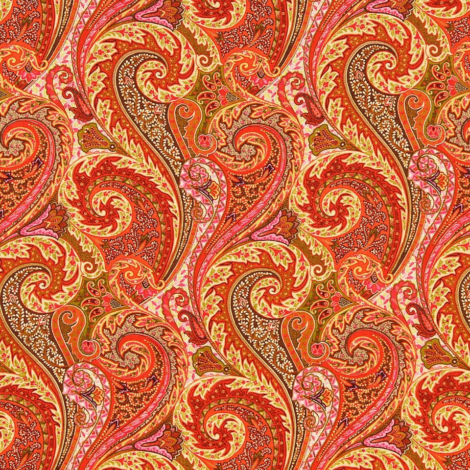 Solve Paisley print jigsaw puzzle online with 144 pieces