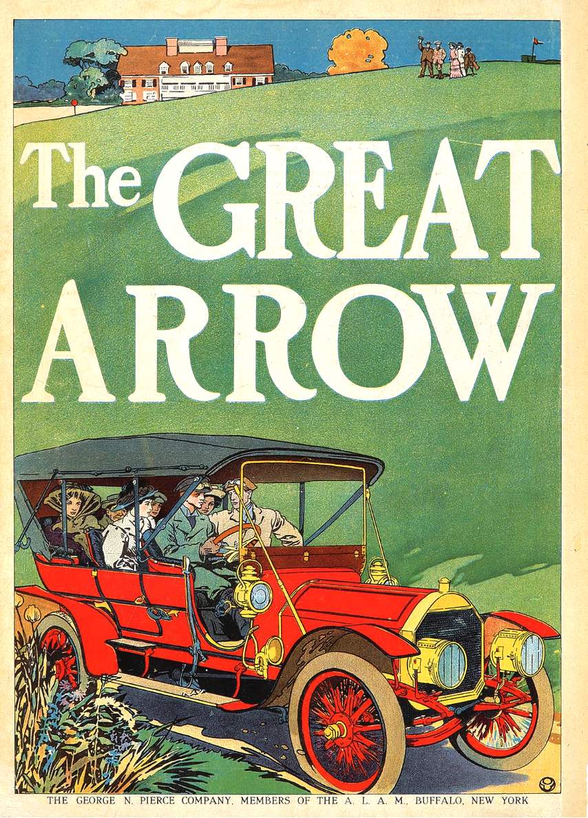 Solve The Great Arrow, 1907, poster by Edward Penfield (American, 1866 ...