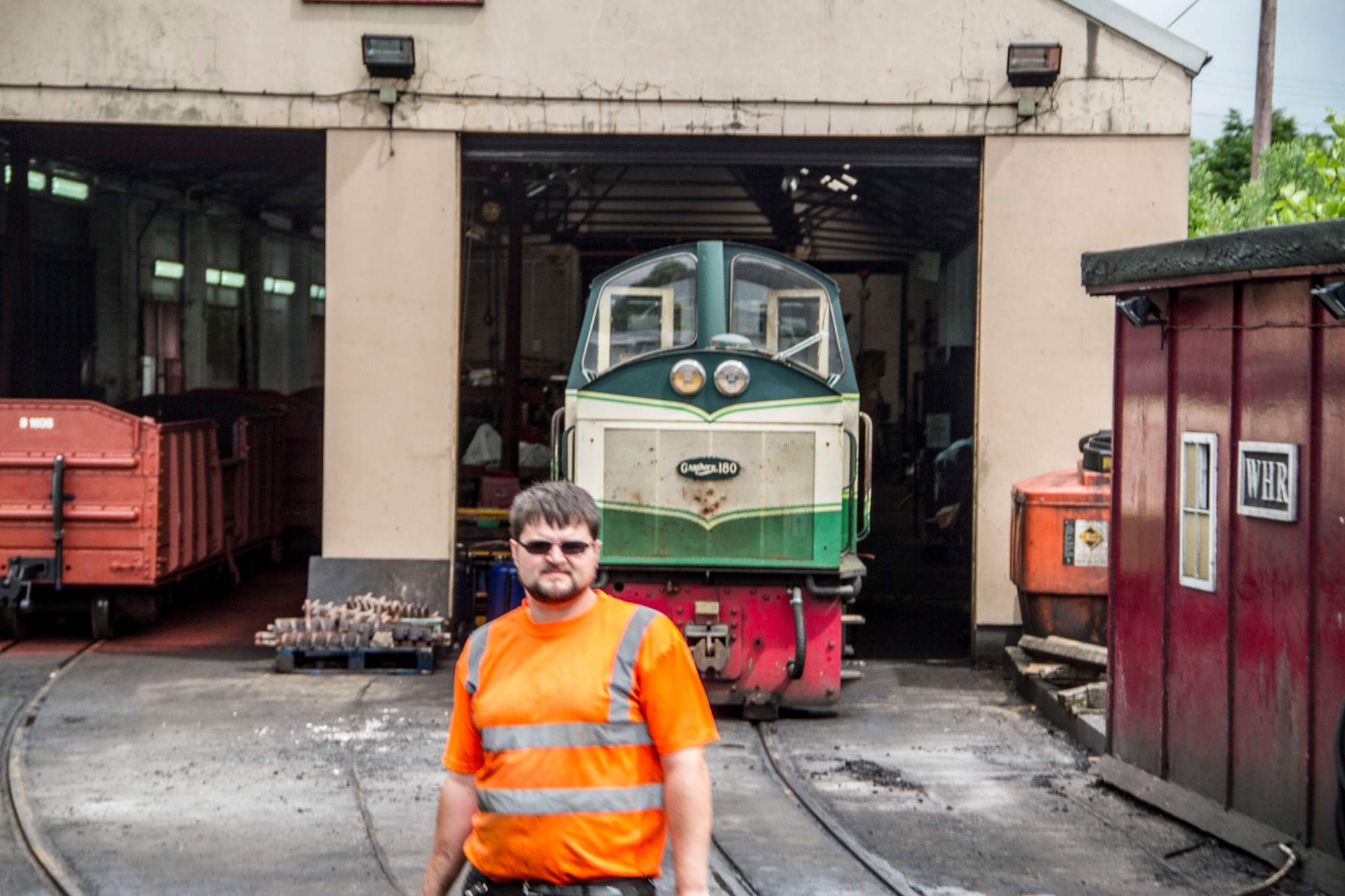 Solve welsh highland railways 10-06-2014 dinas - diesel locomotive ...