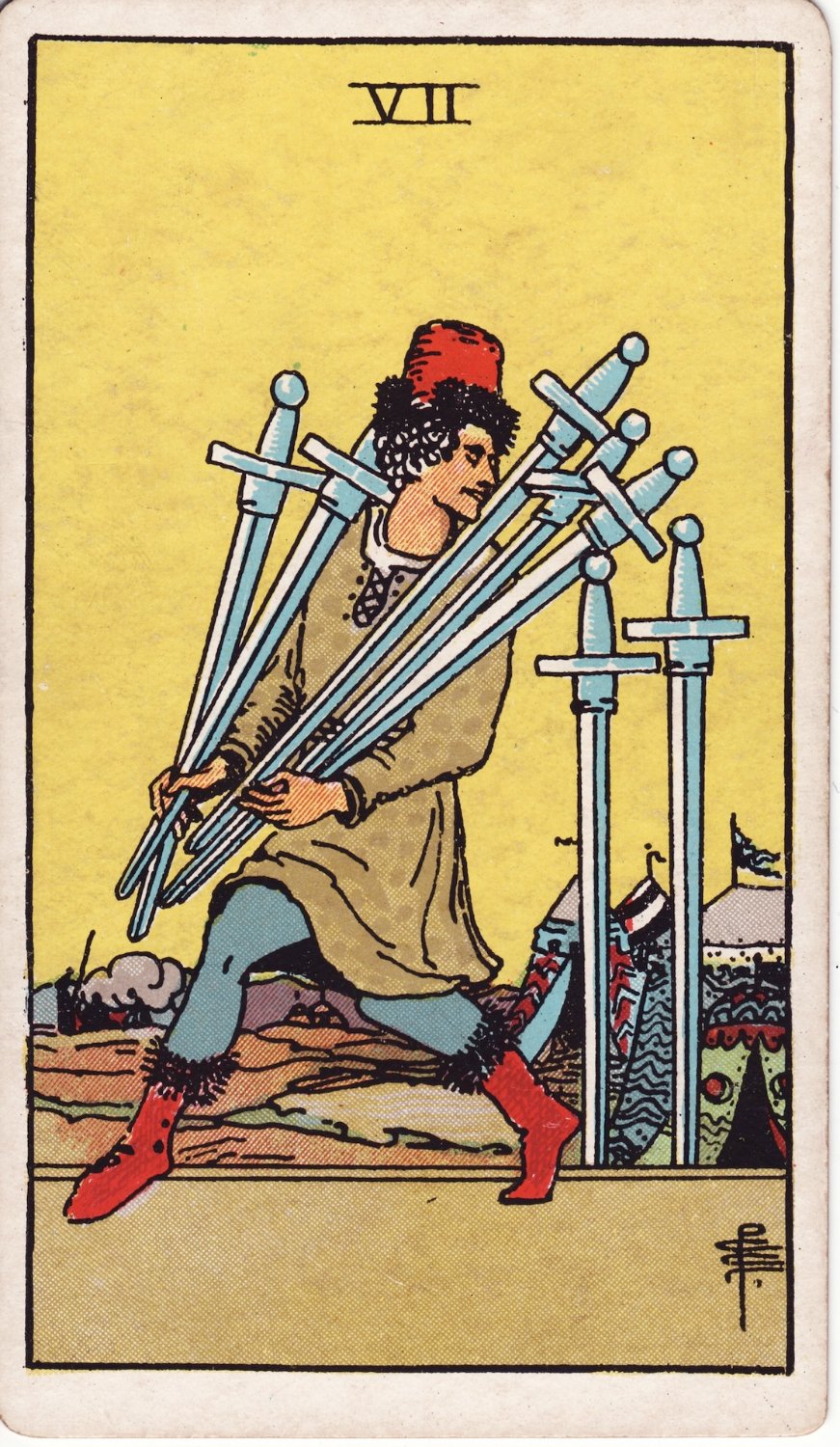 Solve Tarot I ~~ 22 December jigsaw puzzle online with 45 pieces