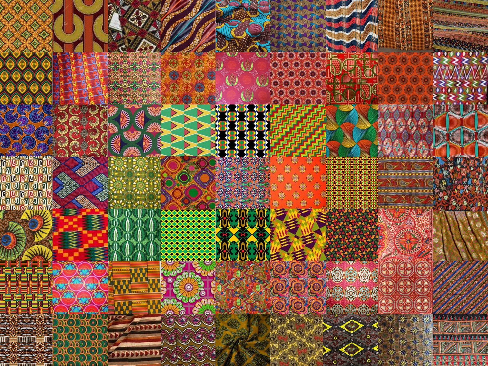 Solve Bunch of patterns 6 jigsaw puzzle online with 594 pieces