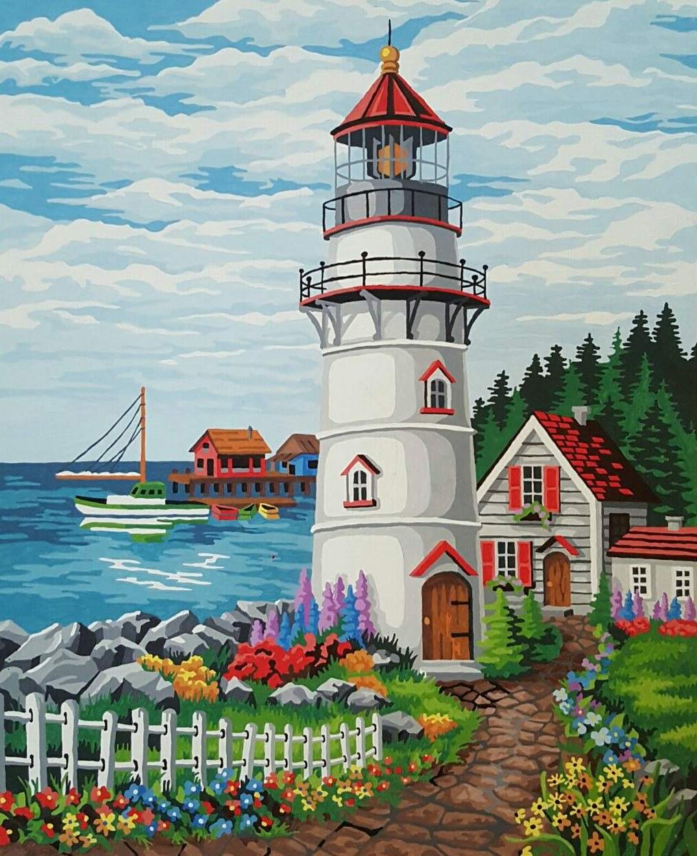 Jigsaw Puzzle | 80 pieces | Lighthouse | Jigidi