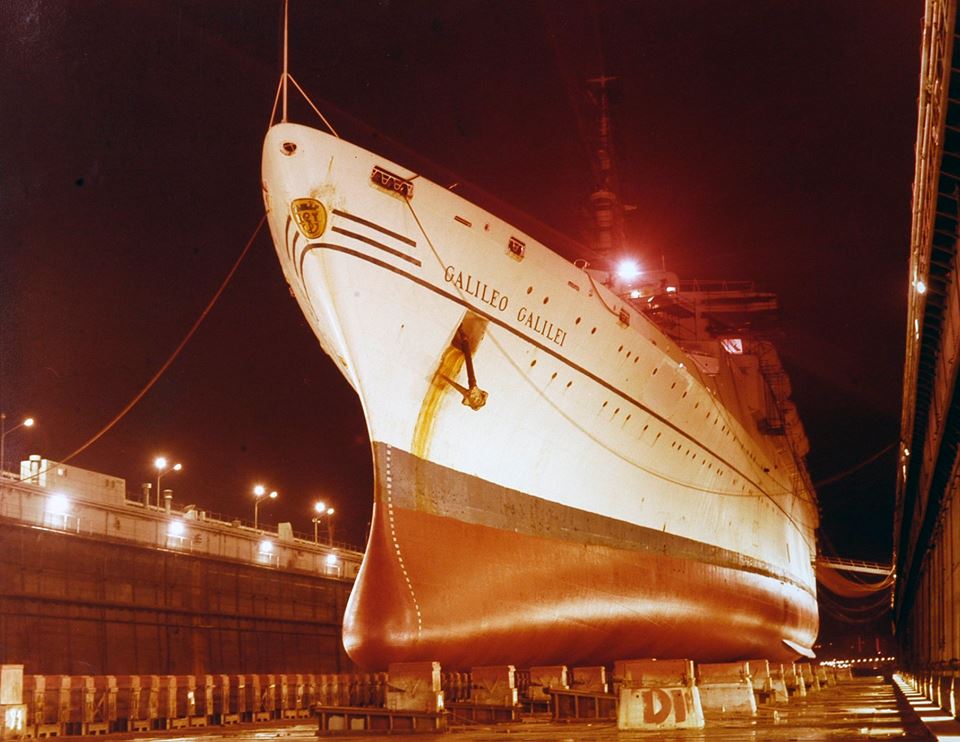 Solve Galileo Galilei in dry dock in Genoa jigsaw puzzle online with 48 ...