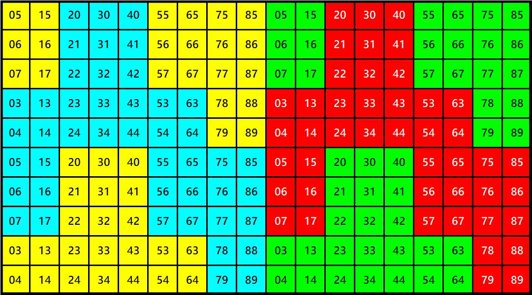 Solve Number 1186 tessellation 180 jigsaw puzzle online with 180 pieces