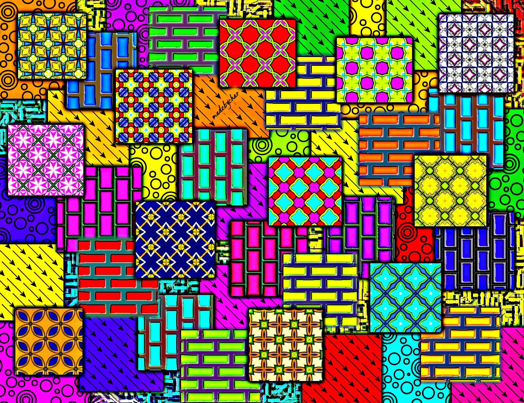 Solve Patterns old and brand new.... jigsaw puzzle online with 546 pieces