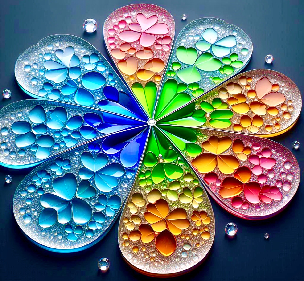 Solve Flower Hour jigsaw puzzle online with 90 pieces